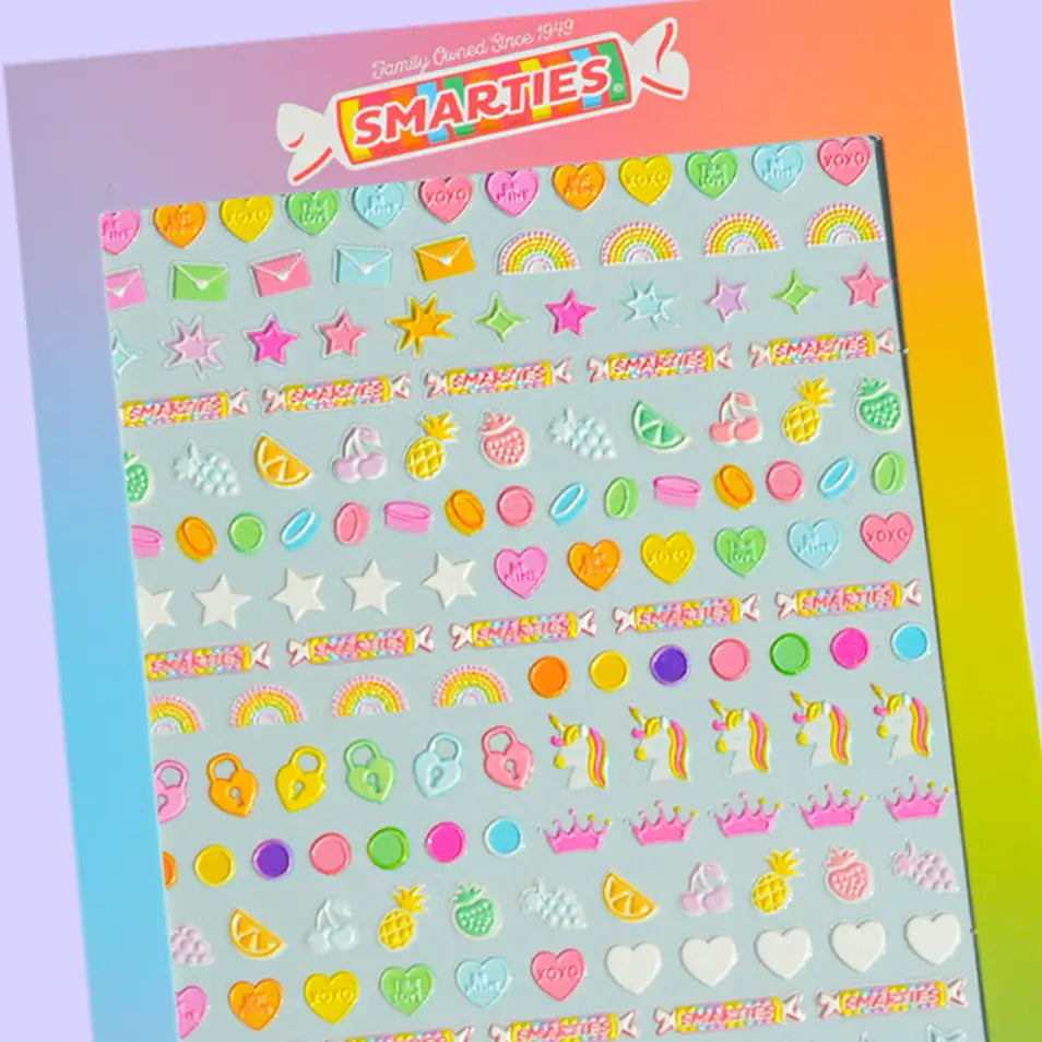 Smarties- Nail Art | Moon Room Shop and Wellness